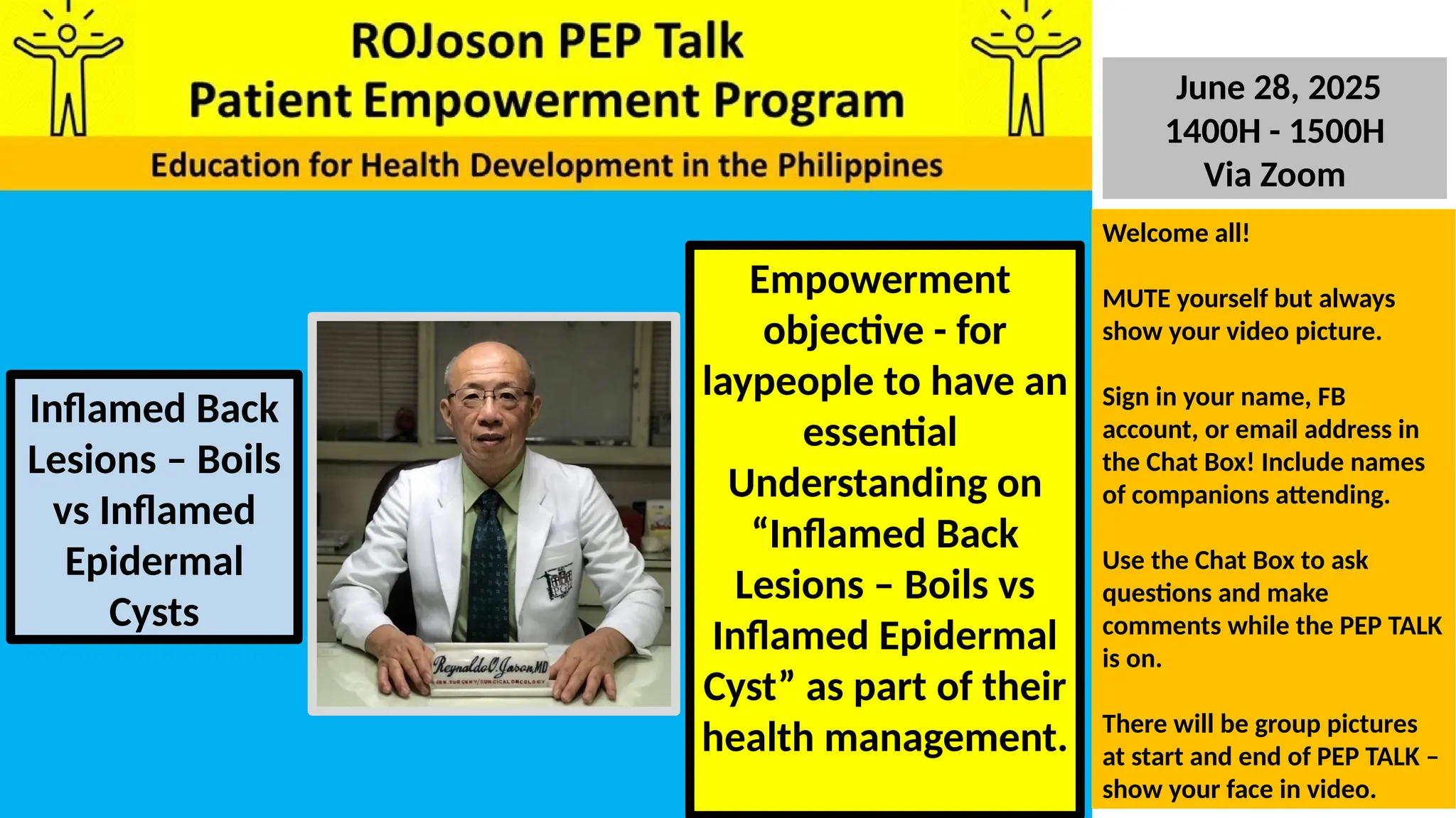 ROJoson PEP Talk: Inflamed Back Lesions: Boils vs Inflamed Epidermal ...
