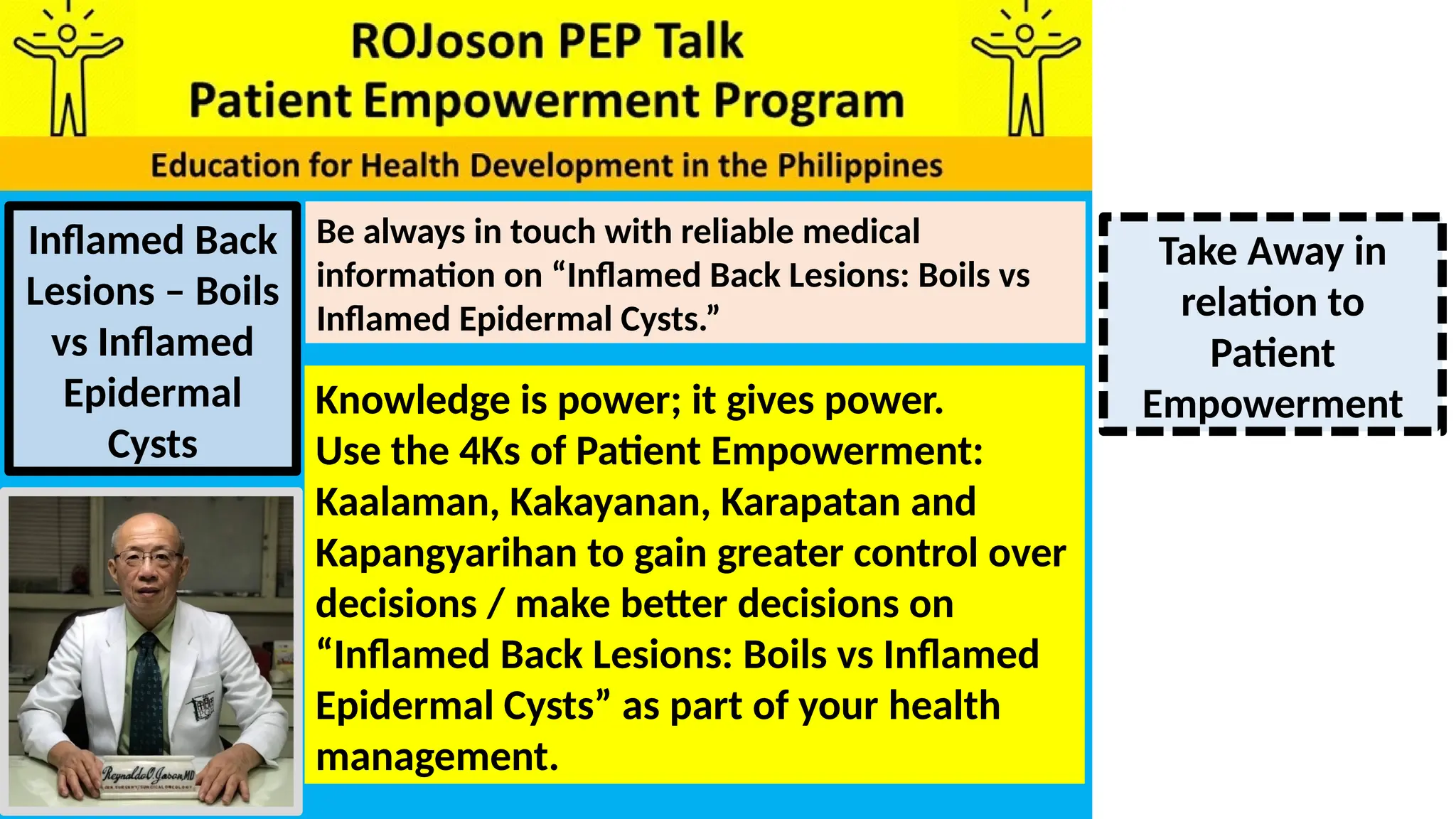 ROJoson PEP Talk: Inflamed Back Lesions: Boils vs Inflamed Epidermal ...
