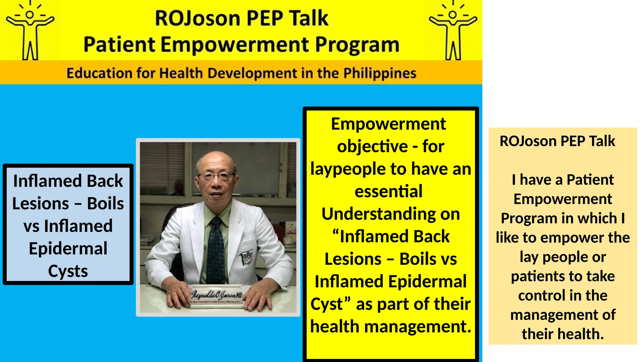 ROJoson PEP Talk: Inflamed Back Lesions: Boils vs Inflamed Epidermal ...