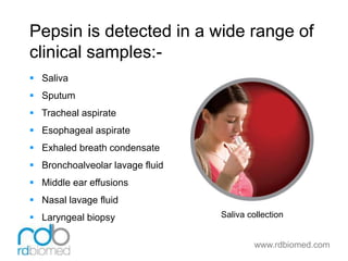 Peptest - Pepsin detection in digestive and respiratory fluids | PPSX