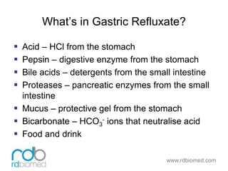 Peptest - Pepsin detection in digestive and respiratory fluids | PPSX