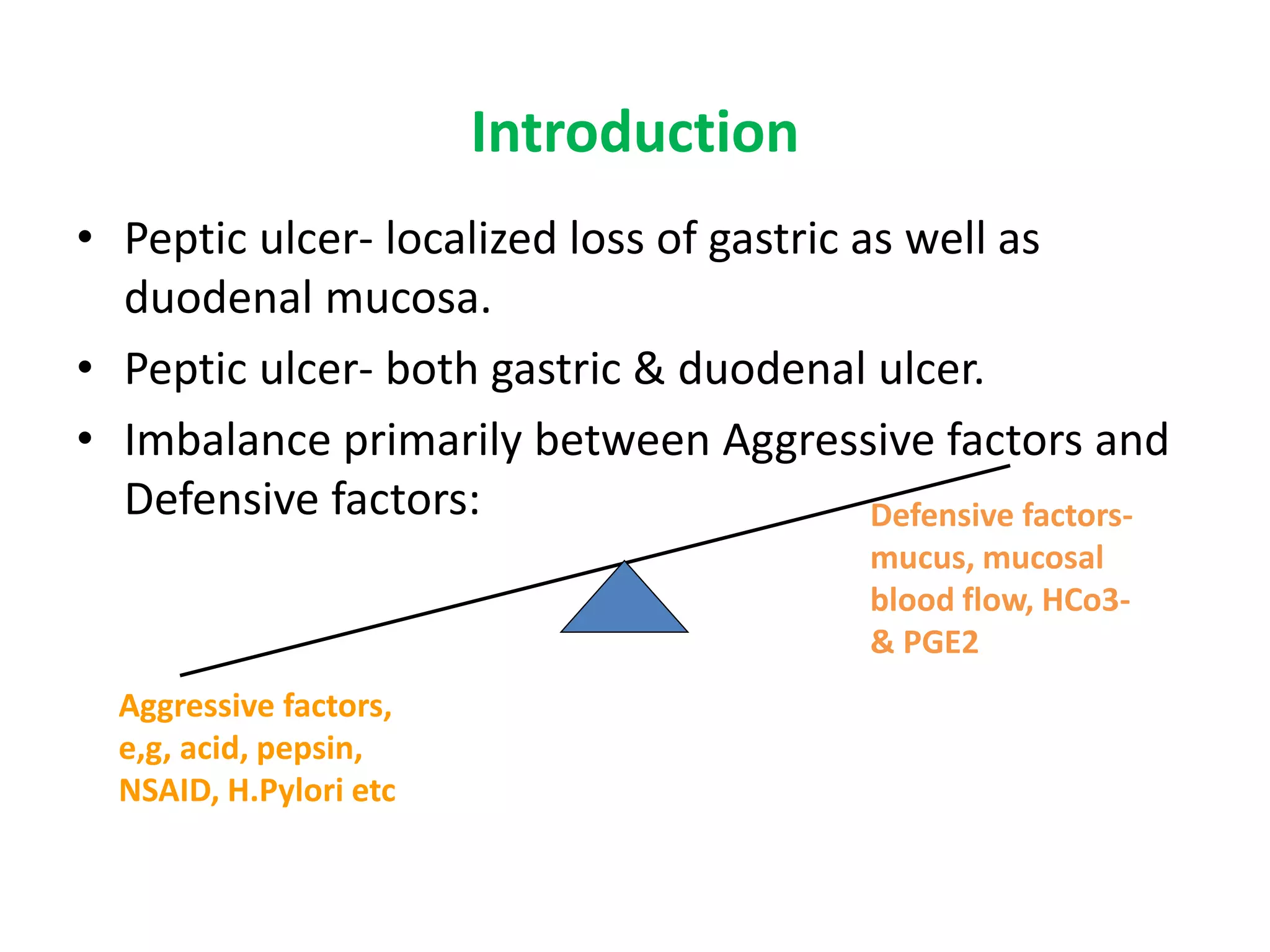 drugs for peptic ulcer | PPTX