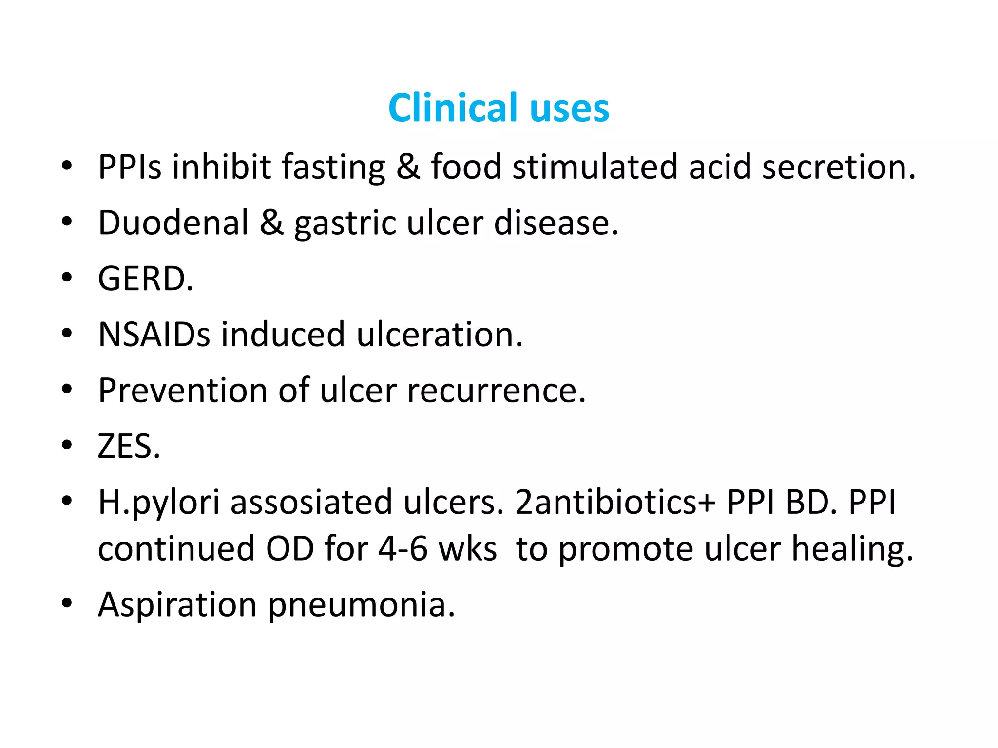 drugs for peptic ulcer | PPTX