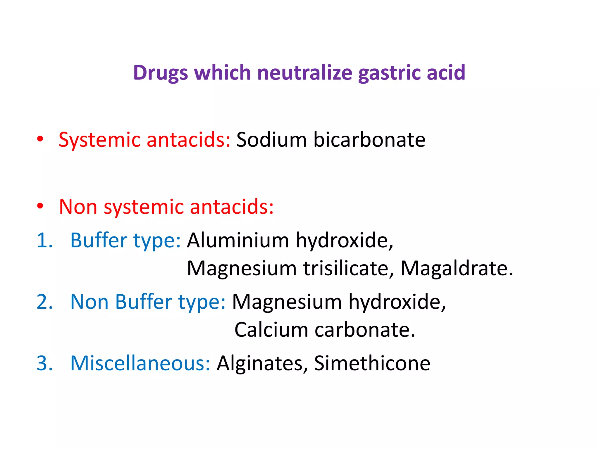drugs for peptic ulcer | PPTX