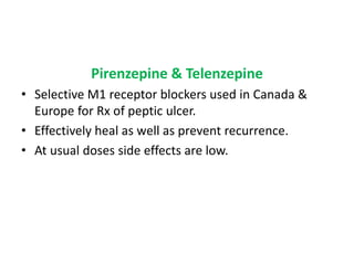 drugs for peptic ulcer | PPTX