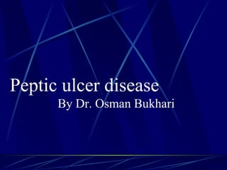 Peptic Ulcer | PPT