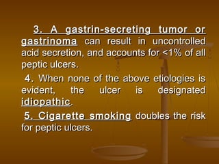 Peptic ulcer | PPT