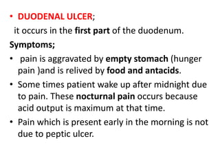 Peptic ulcer | PPTX
