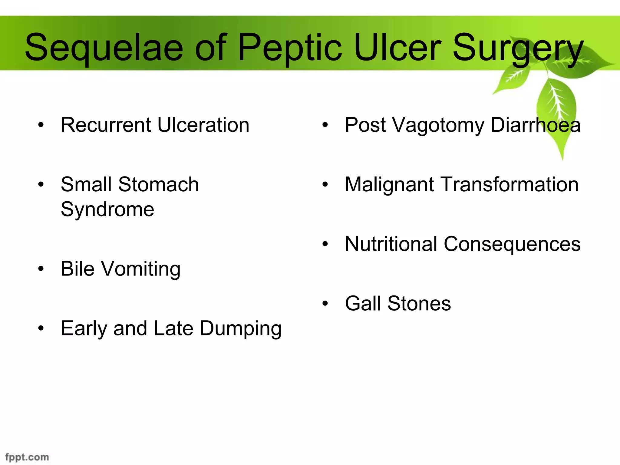 Peptic ulcer | PPTX