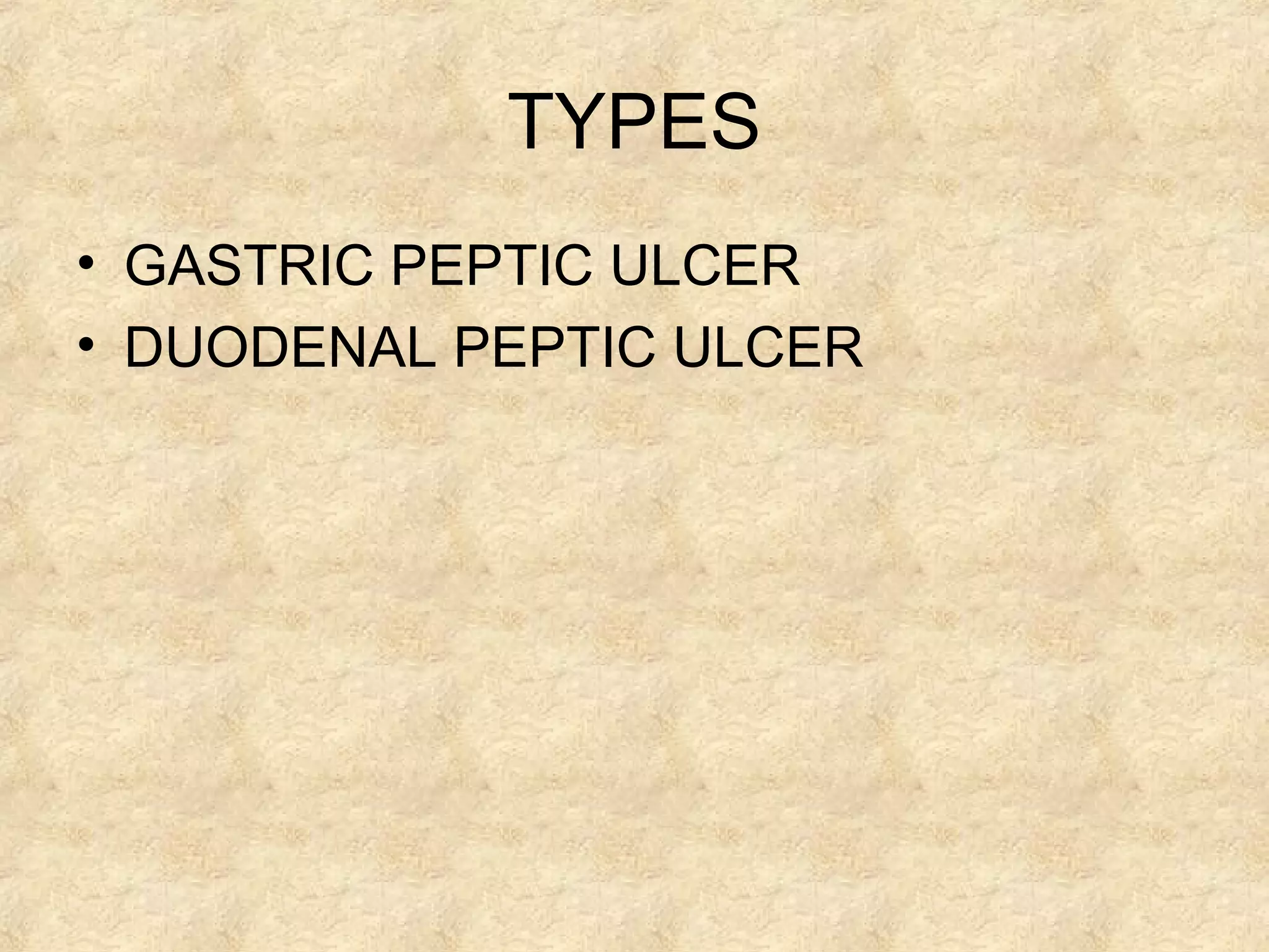 Peptic ulcer | PPT