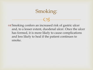 Peptic Ulcer disease | PPTX