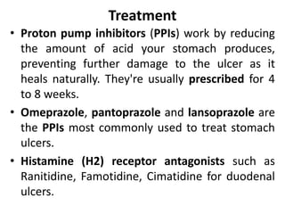 Peptic ulcer | PPTX