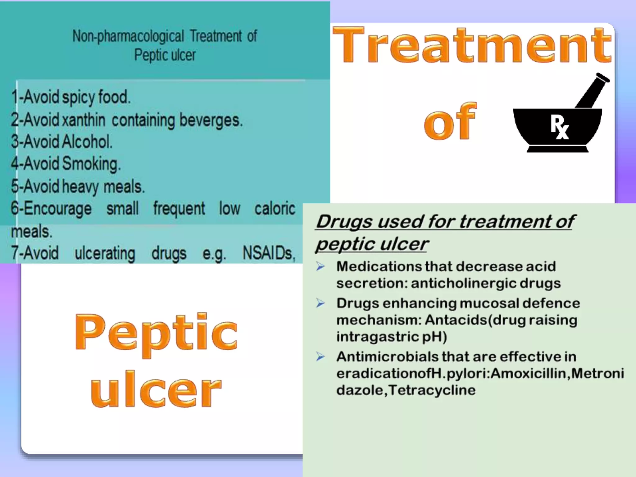 Peptic ulcer | PPT