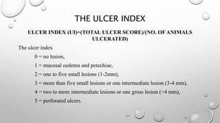 ANTI-ULCER POTENTIAL OF OMEPRAZOLE, RANITIDINE AND DOMPERIDONE | PPT