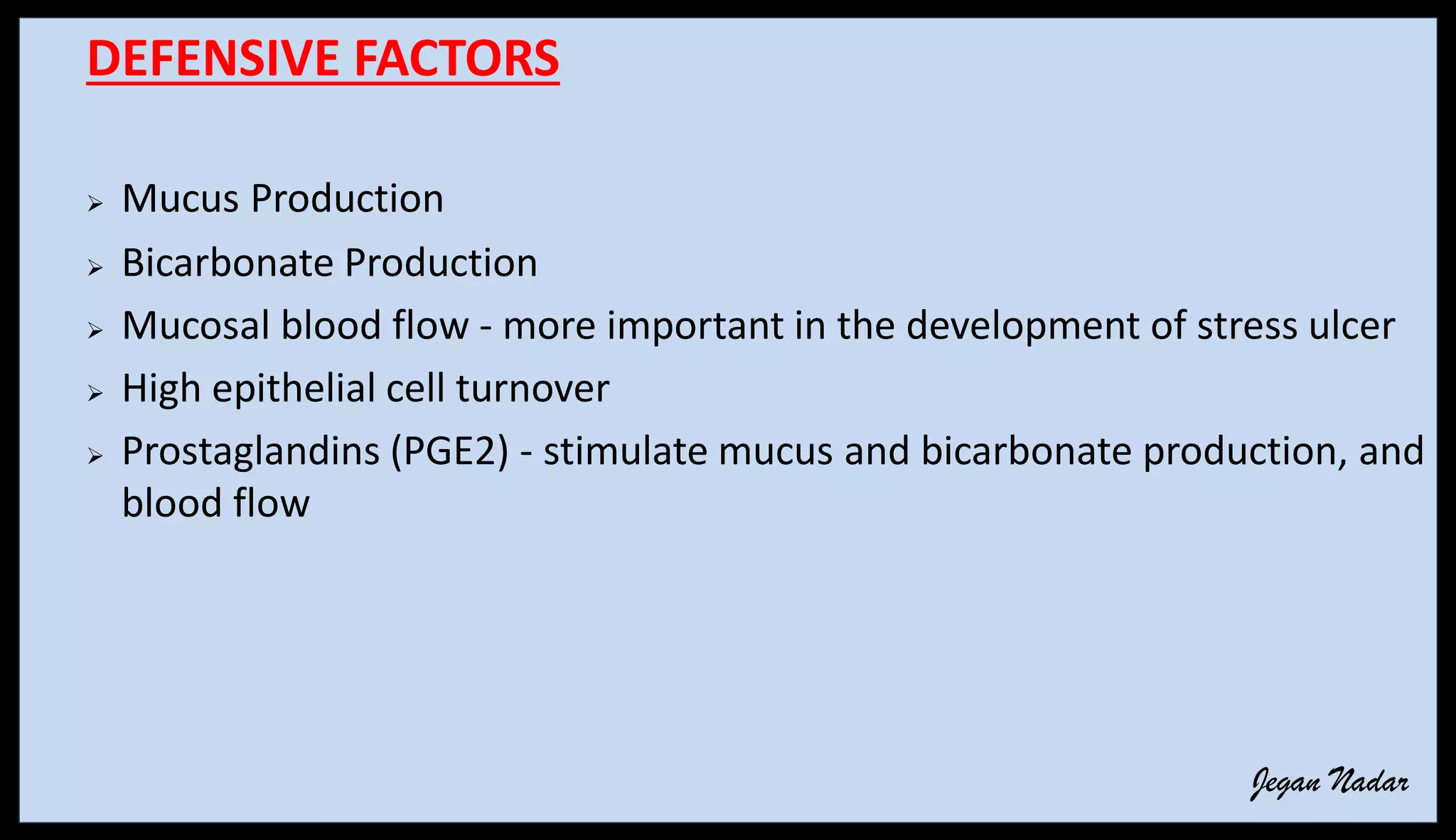 Pathophysiology of Peptic ulcer | PDF