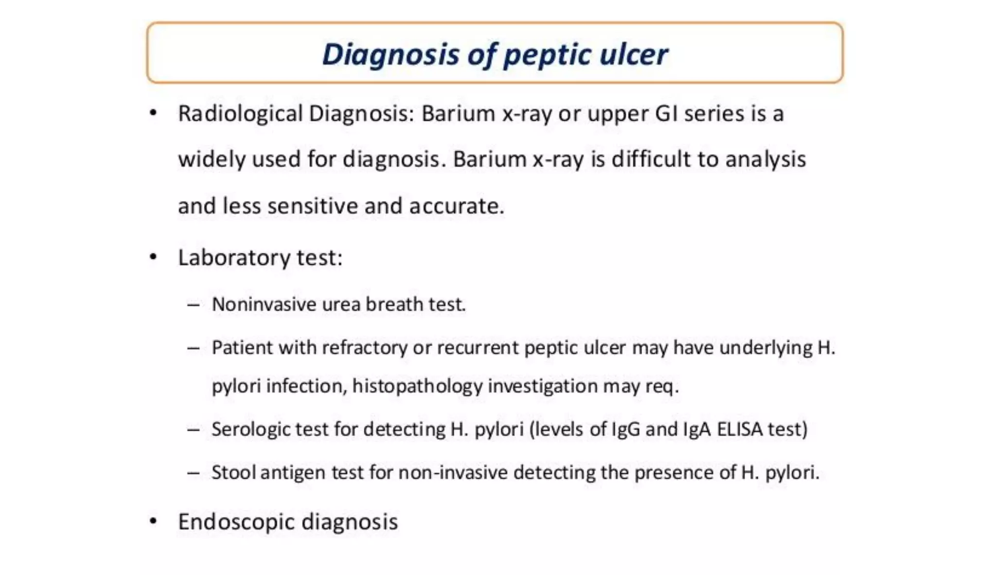 Pathophysiology of Peptic ulcer | PDF