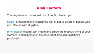 Peptic ulcer ( a medical study)- definition, causes, pathophysiology ...