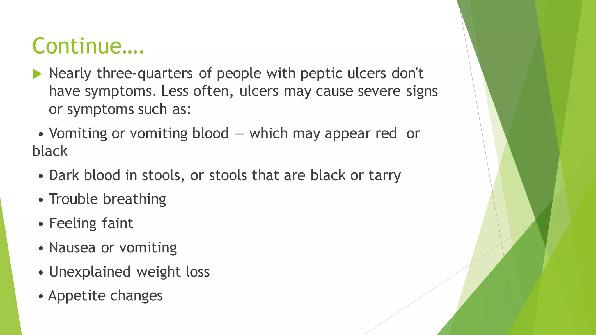 Peptic ulcer | PDF