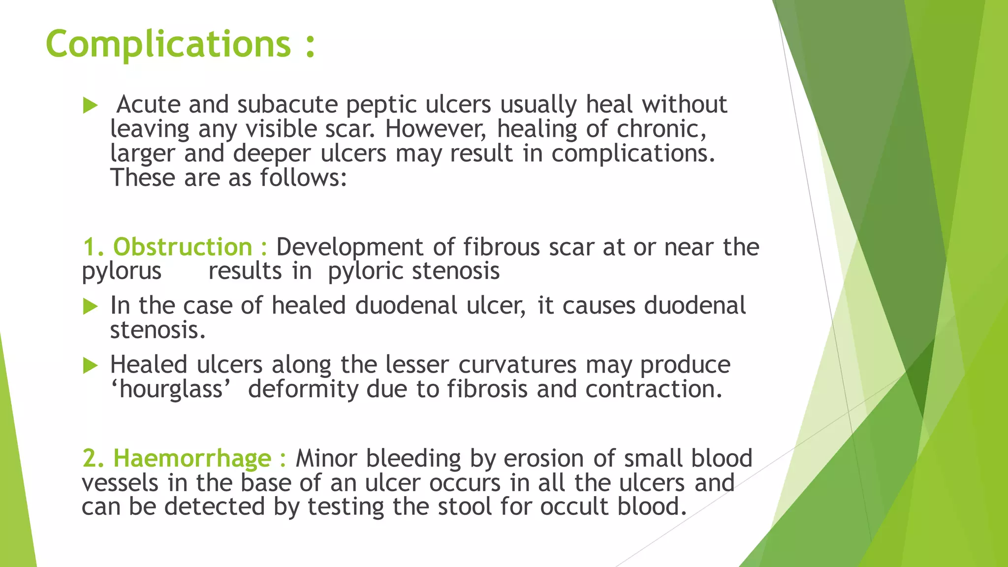 Peptic ulcer | PPT