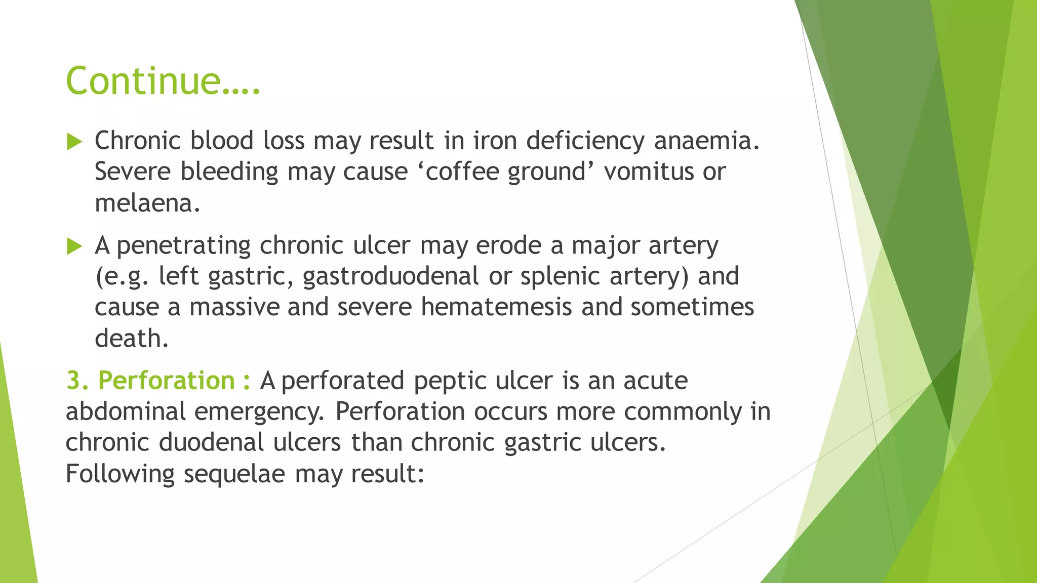 Peptic ulcer | PDF