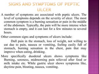 PEPTIC ULCER PATHOPHYSIOLOGY B.PHARM 2ND SEM.pptx