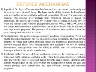 PEPTIC ULCER PATHOPHYSIOLOGY B.PHARM 2ND SEM.pptx