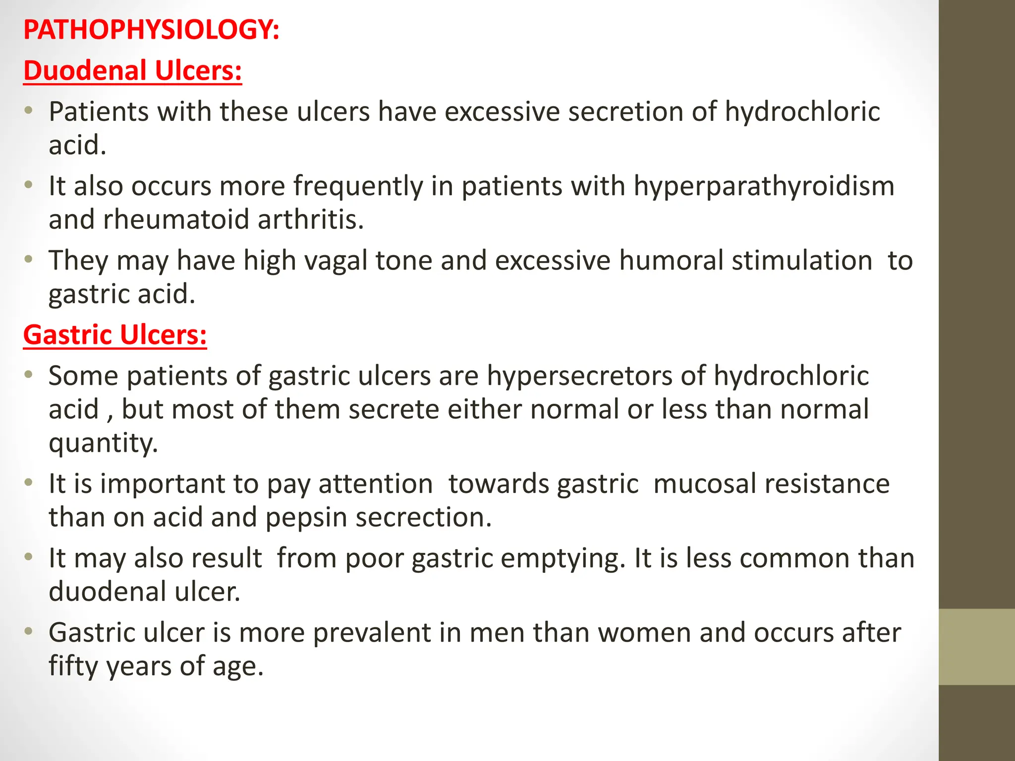 PEPTIC ULCER signs and symptoms and medicines | PPT