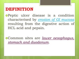 Pathophysiology of Pepticulcer disease and it's management.pdf