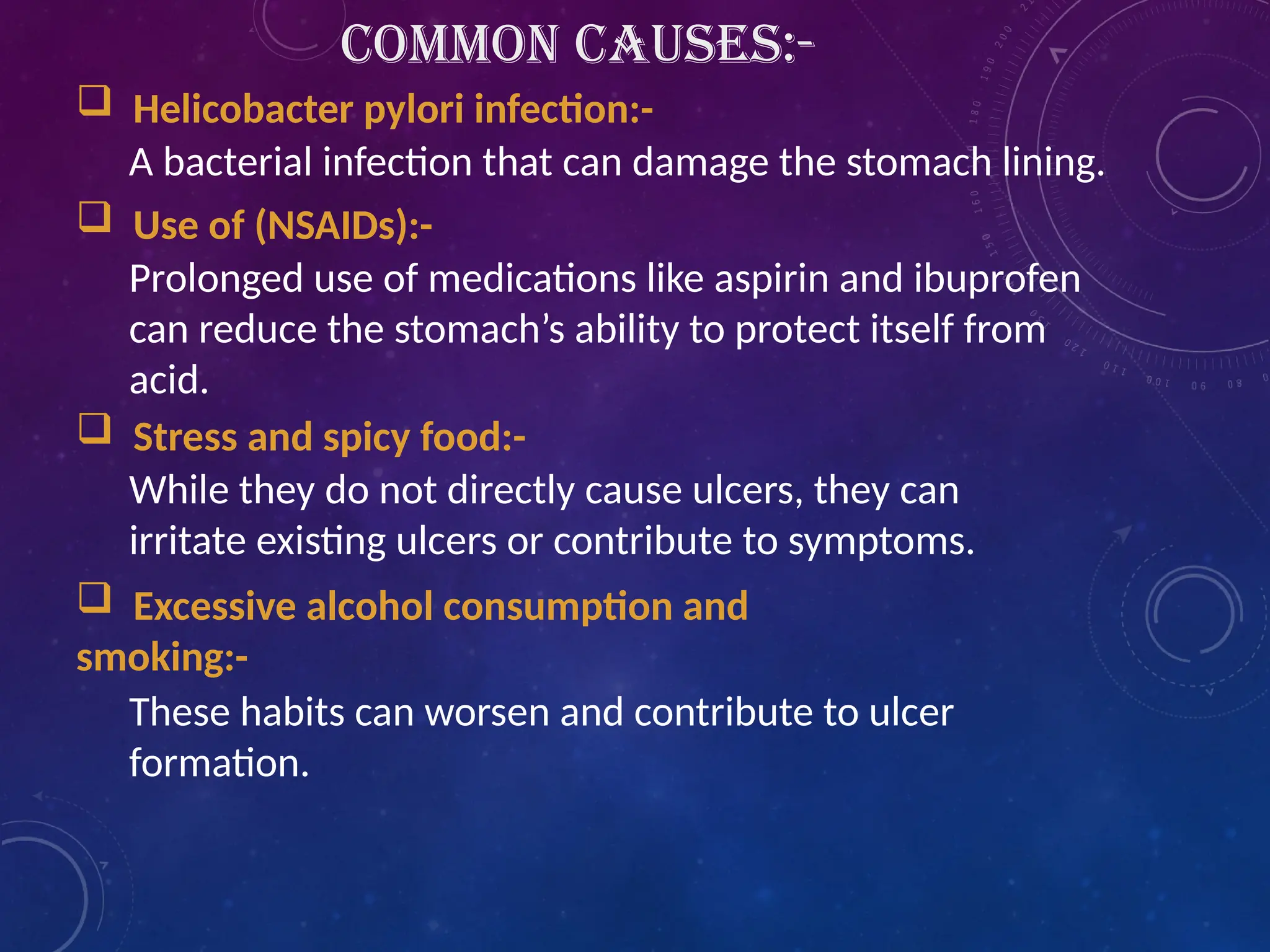 Peptic Ulcer: Types, Treatment, Drug Classification, Mechanism of ...