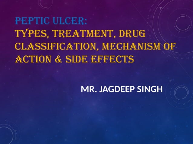 Peptic Ulcer: Types, Treatment, Drug Classification, Mechanism of ...