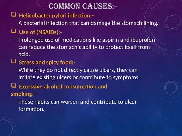 Peptic Ulcer: Types, Treatment, Drug Classification, Mechanism of ...
