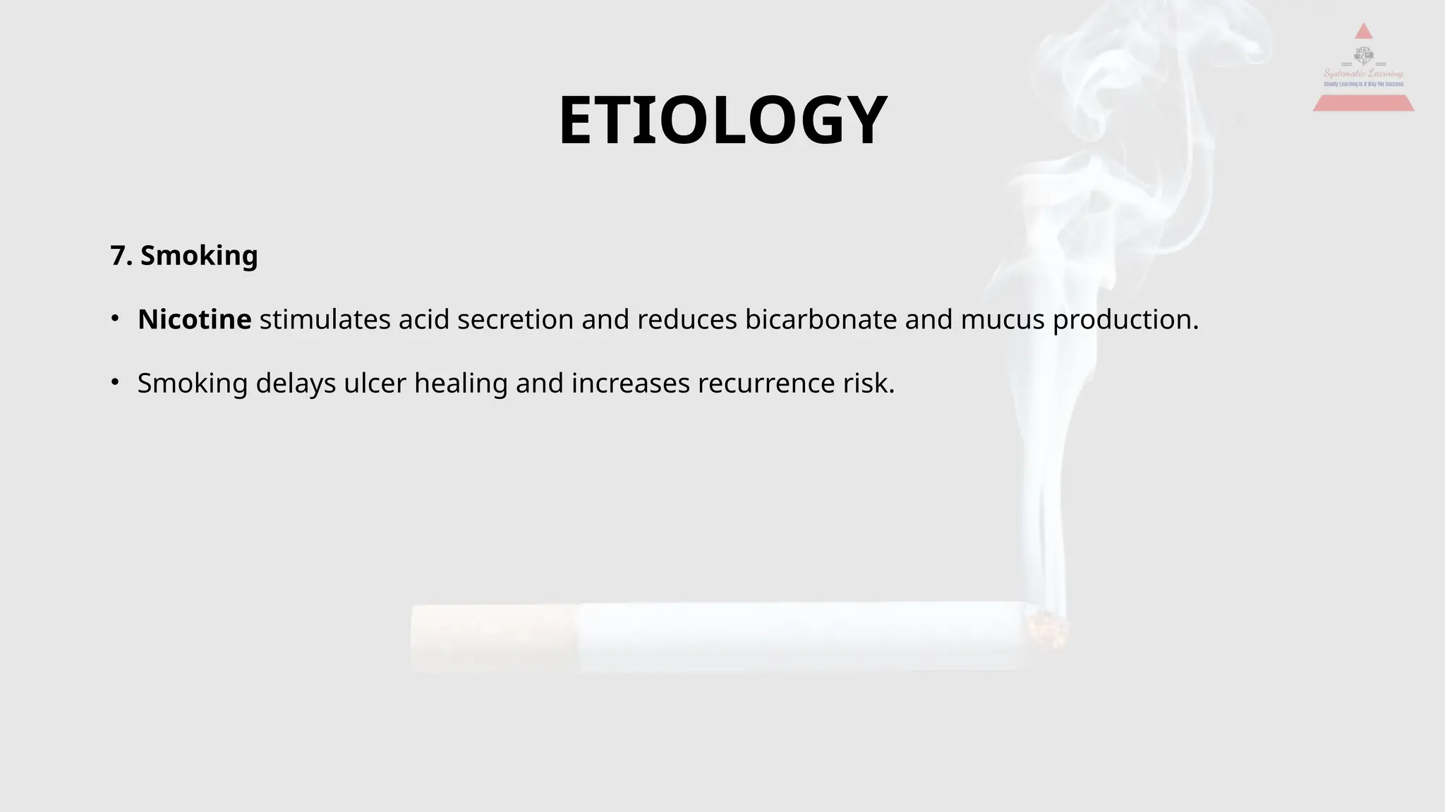 Peptic Ulcer Disease (PUD): Etiology, Pathophysiology, and Rational ...