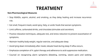 Peptic Ulcer Disease (PUD): Etiology, Pathophysiology, and Rational ...