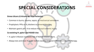 Peptic Ulcer Disease (PUD): Etiology, Pathophysiology, and Rational ...