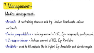 PEPTIC ULCER SLIDESHARE | PPTX