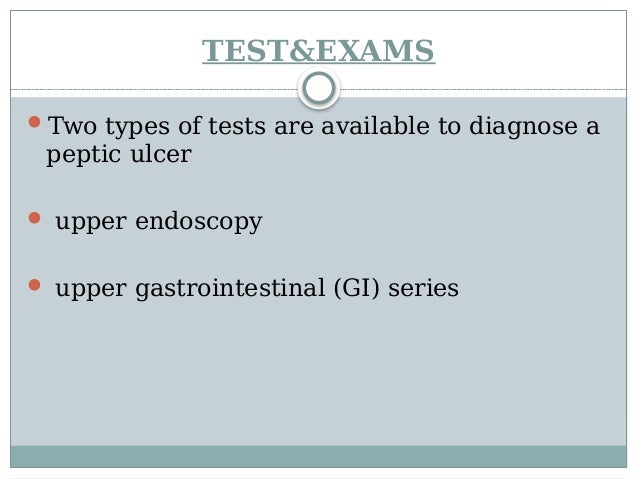 Peptic ulcer (GIT) | PDF