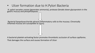 A study of gastrointestinal Diseas - Peptic Ulcer | PPT