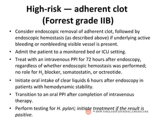 Peptic Ulcer Bleeding | PPT
