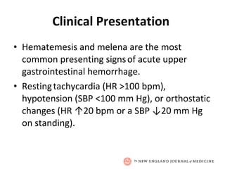 Peptic Ulcer Bleeding | PPT