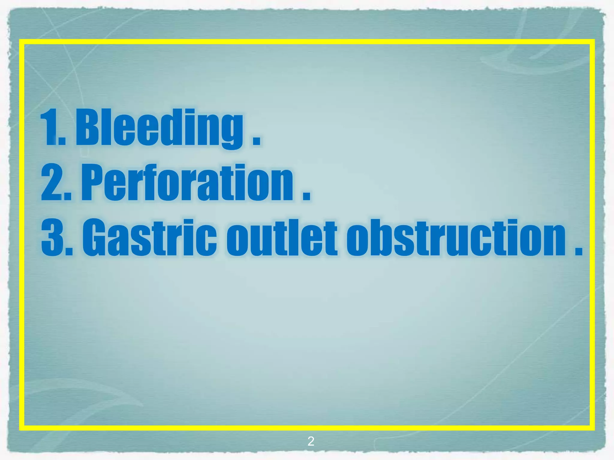 Peptic ulcer complications | PPTX