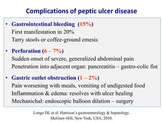 Peptic ulcer disease | PPTX