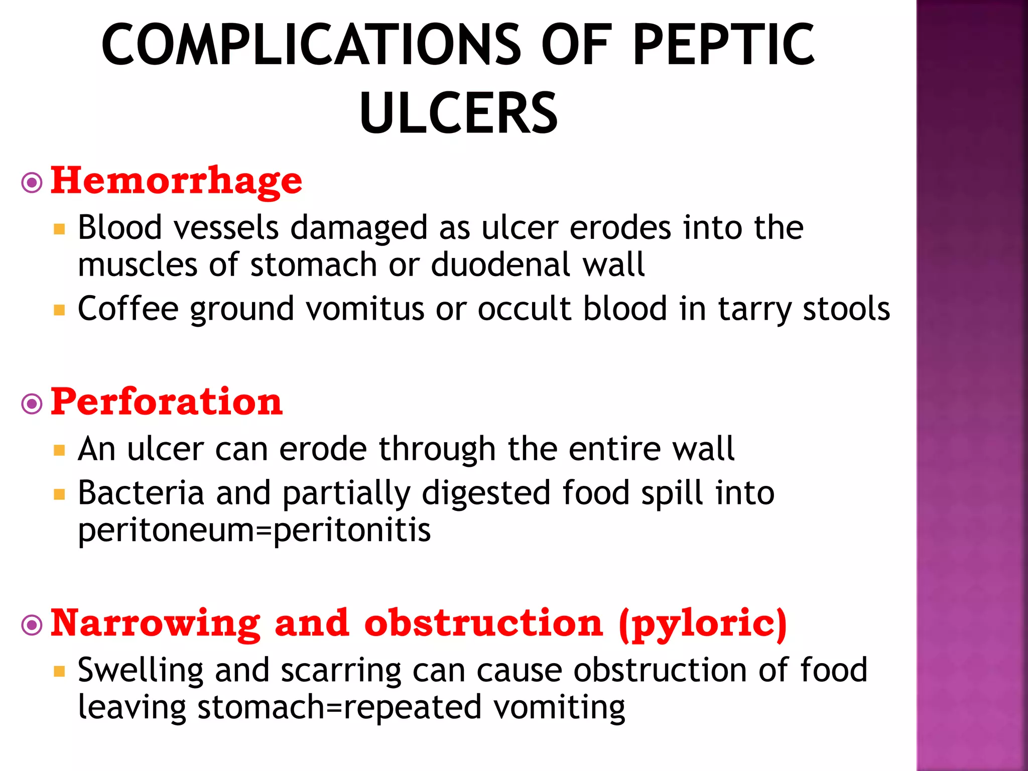 Peptic ulcer disease | PPTX