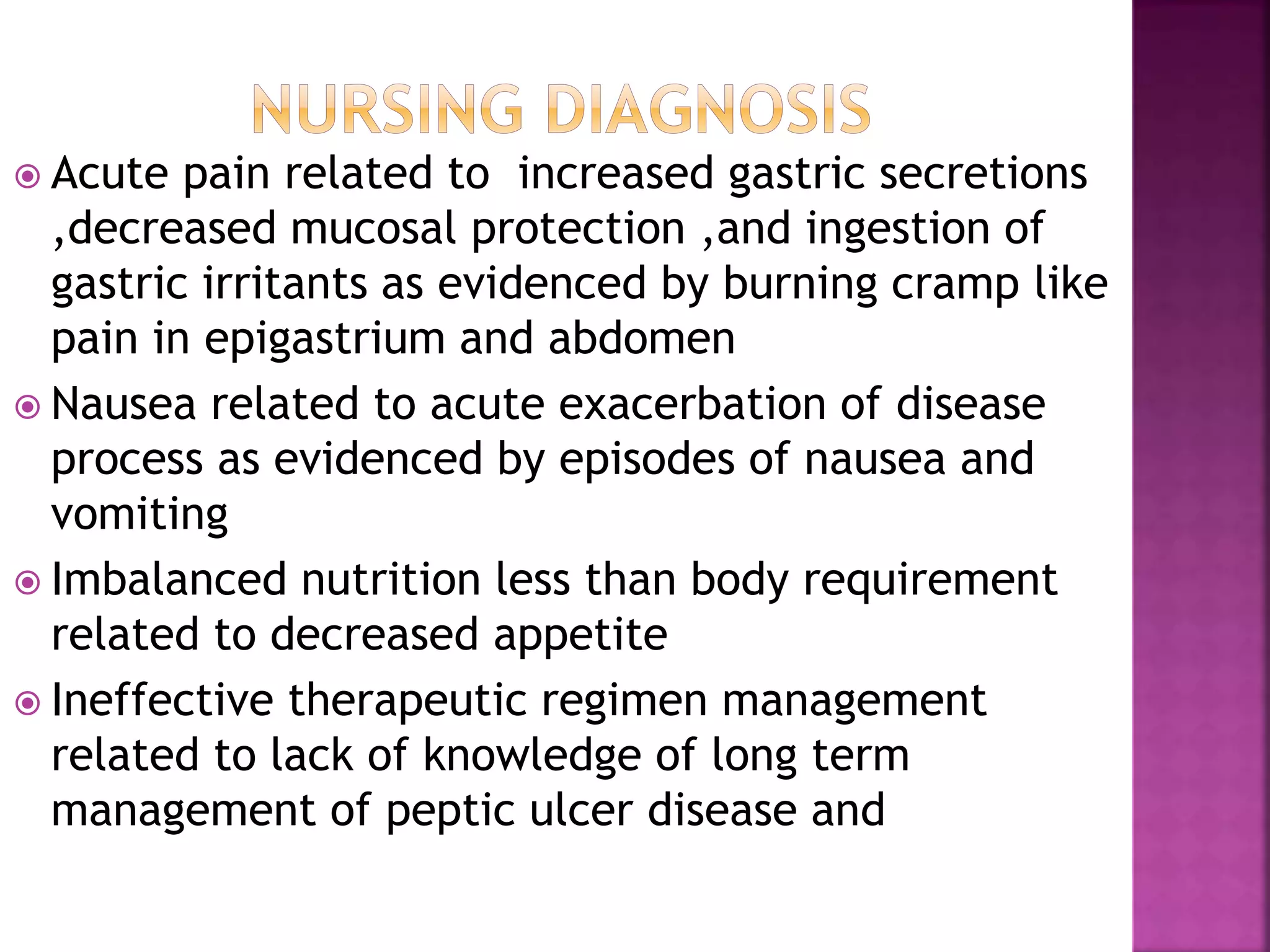 Peptic ulcer disease | PPTX