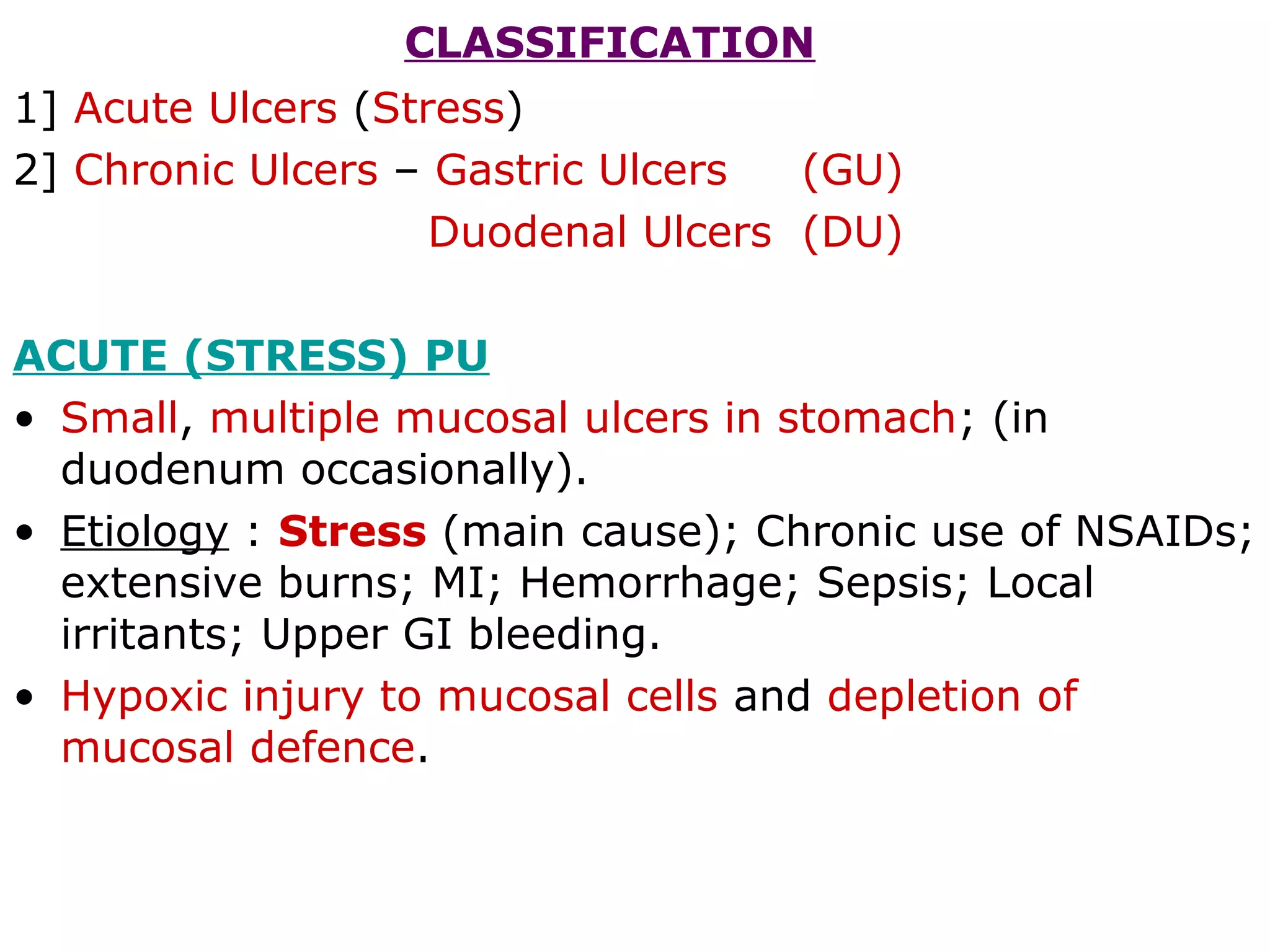 Peptic Ulcer Disease | PPT