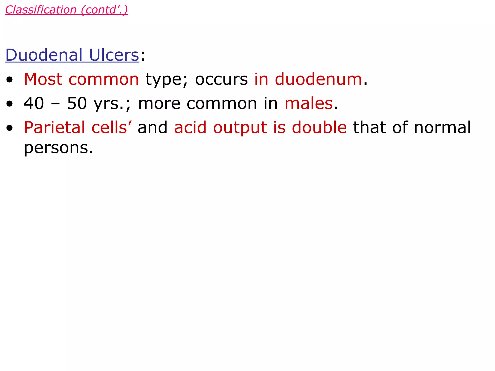 Peptic Ulcer Disease | PPT