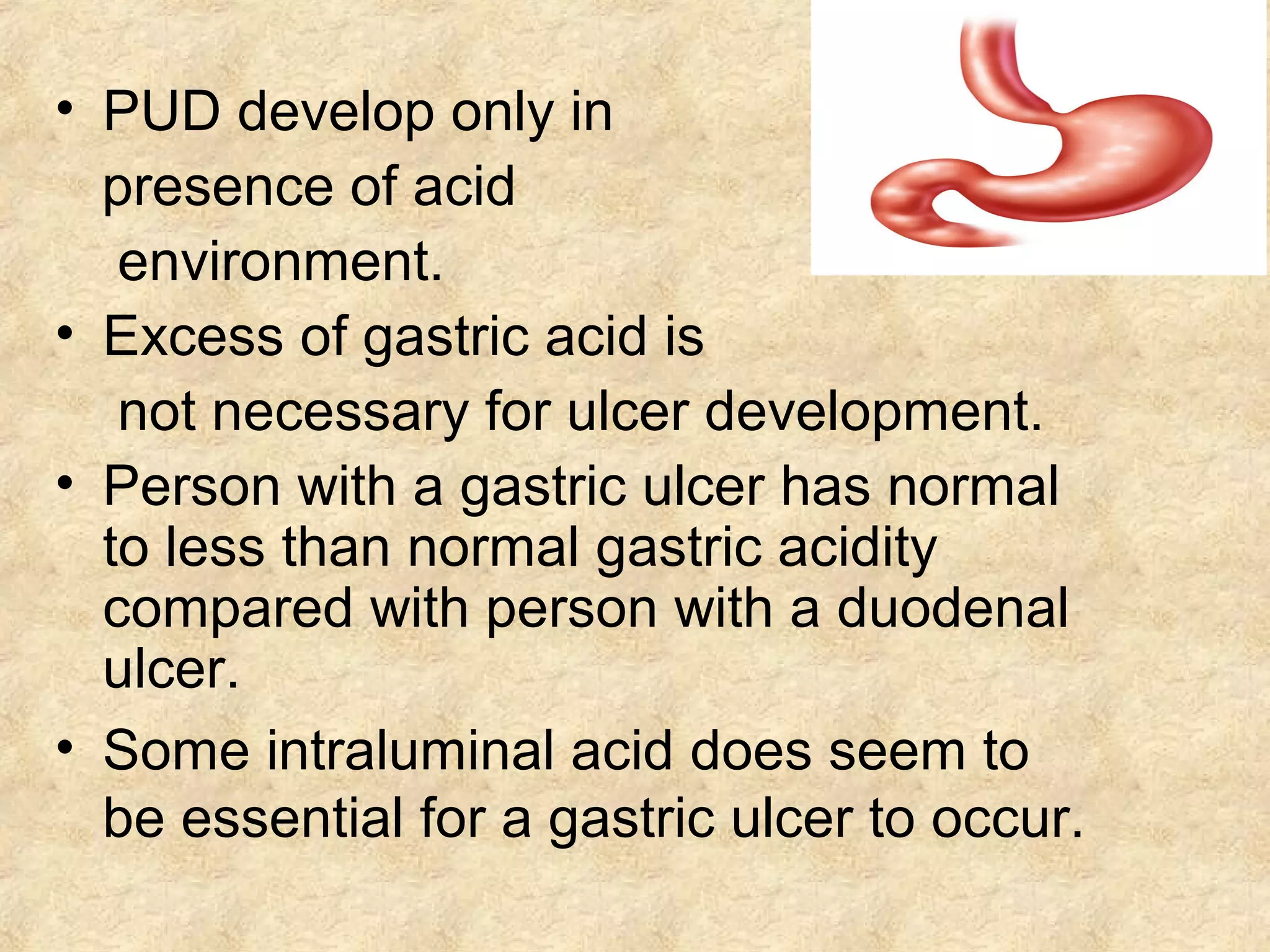 Peptic ulcer disease causes and treatment | PPT
