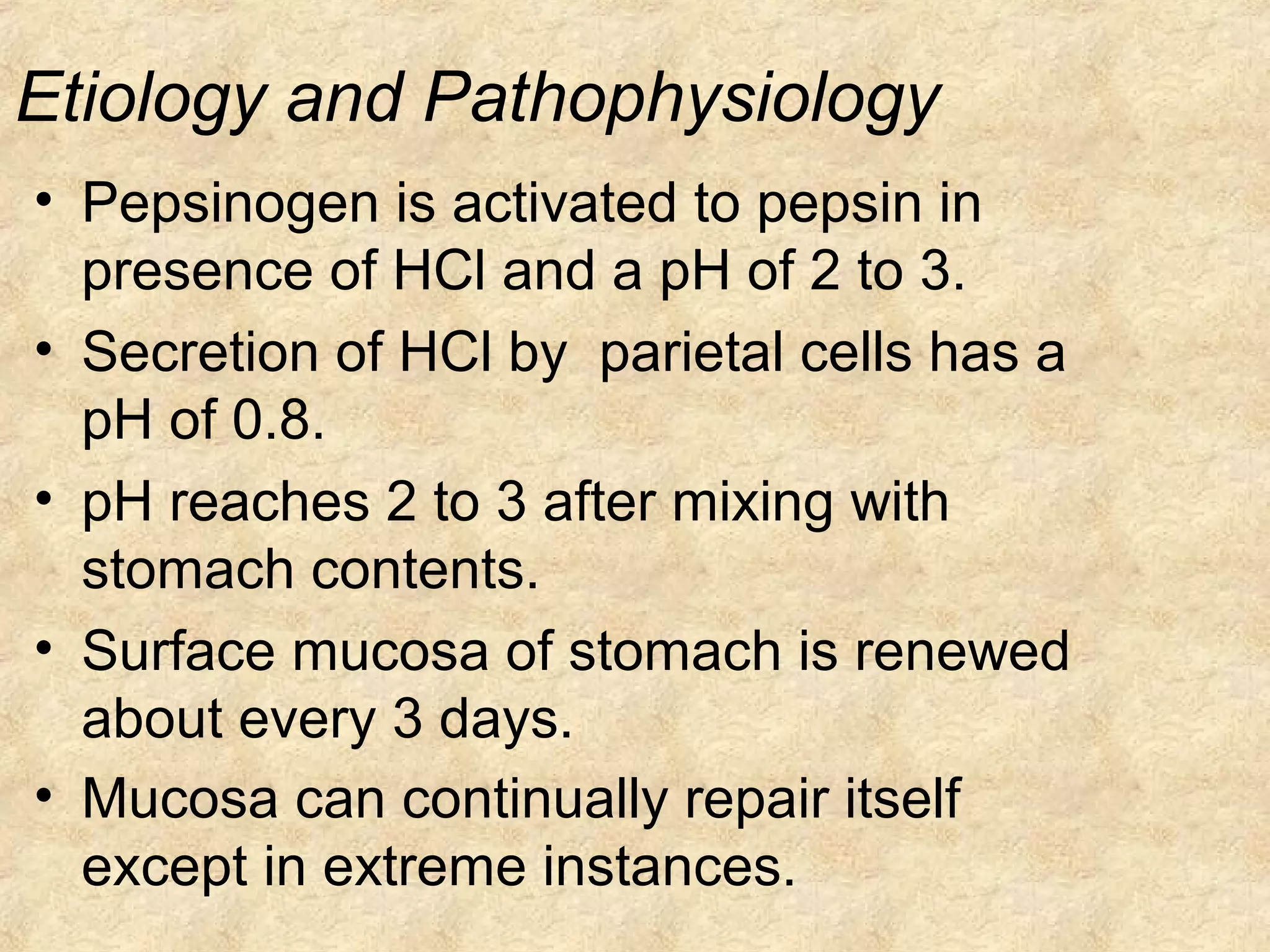 Peptic ulcer disease causes and treatment | PPT