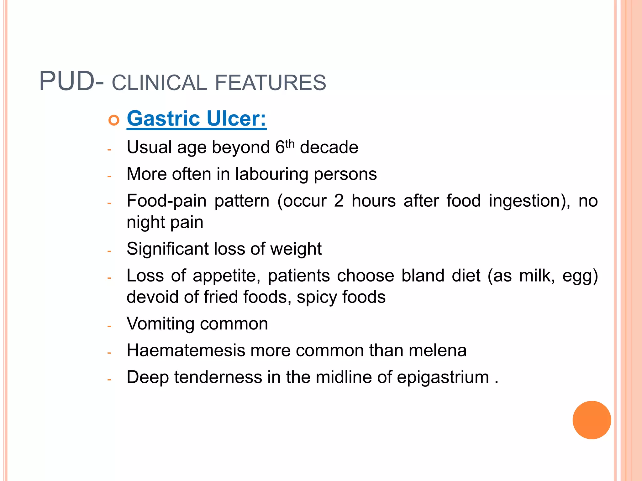 Peptic ulcer disease | PPTX