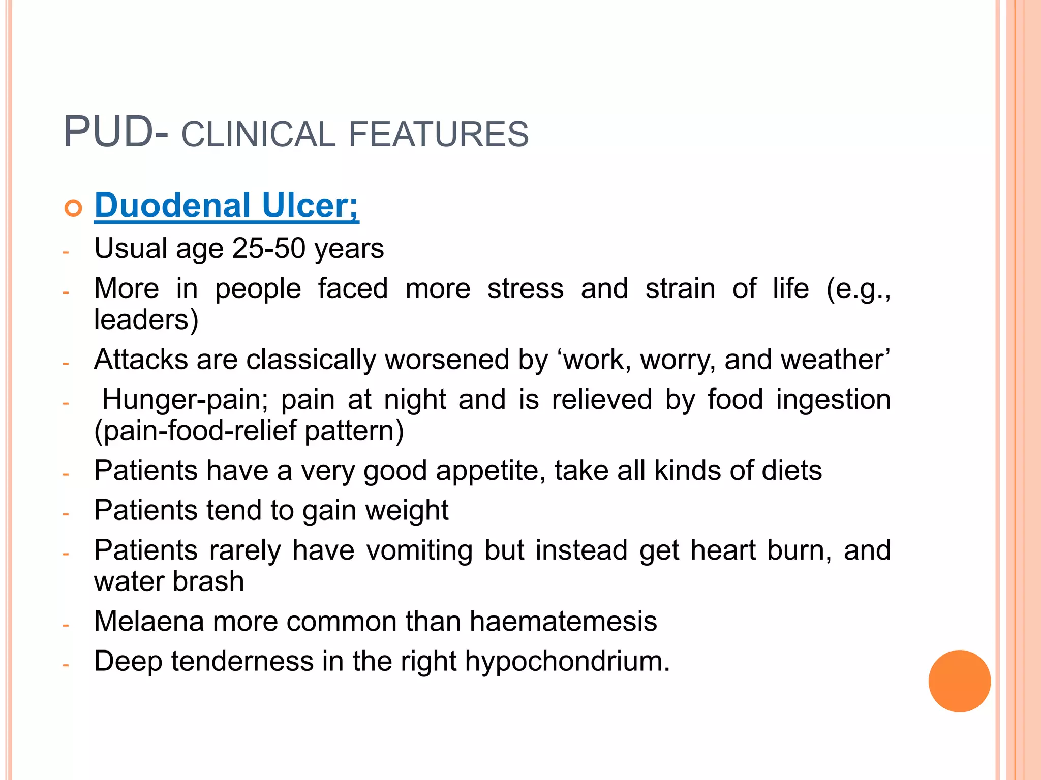 Peptic ulcer disease | PPTX