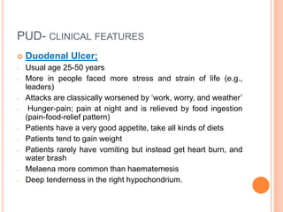 Peptic ulcer disease | PPT